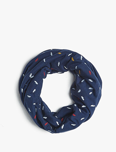 Koton Erkek Çocuk Desenli Atkı