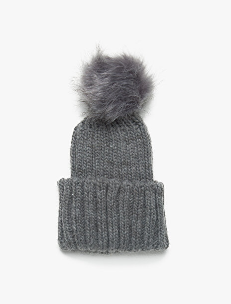 Koton Erkek Çocuk Ponpon Detaylı Bere