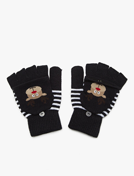 Koton Erkek Çocuk Desenli Eldiven