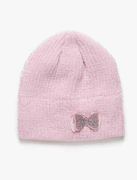 Koton Kız Çocuk Fiyonk Detaylı Bere