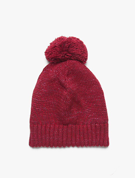 Koton Kız Çocuk Ponpon Detaylı Bere