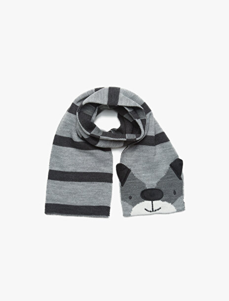 Koton Erkek Çocuk Baskılı Atkı