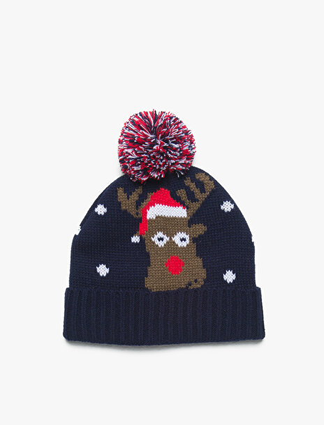 Koton Erkek Çocuk Ponpon Detaylı Bere