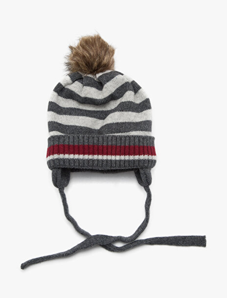 Koton Erkek Çocuk Ponpon Detaylı Bere