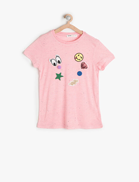 Koton Kız Çocuk Baskılı T-Shirt