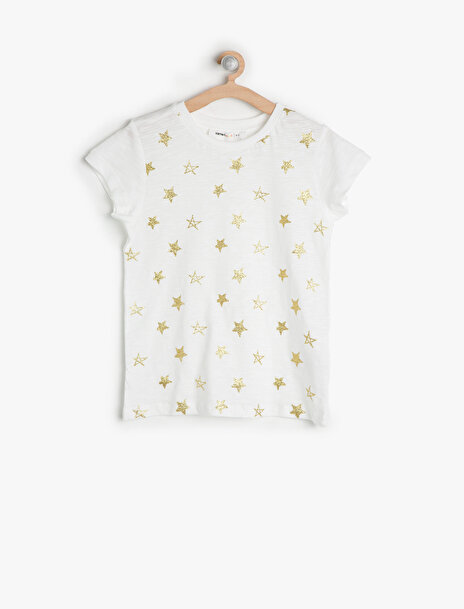 Koton Kız Çocuk Baskılı T-Shirt