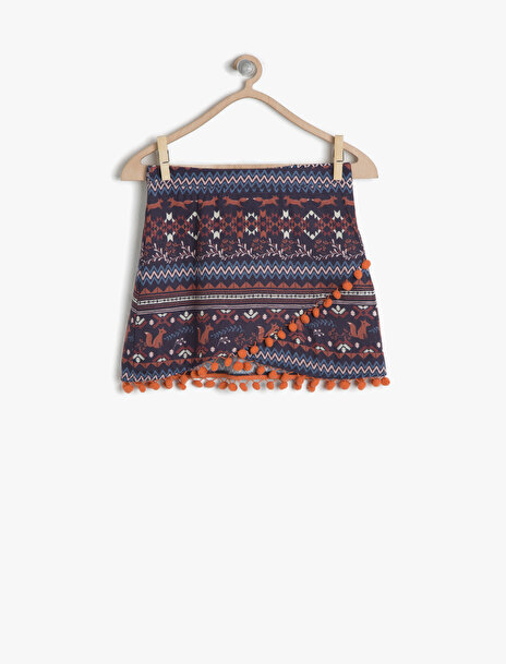 Koton Kız Çocuk Etnik Desenli Etek