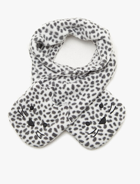 Koton Kız Çocuk Desenli Atkı