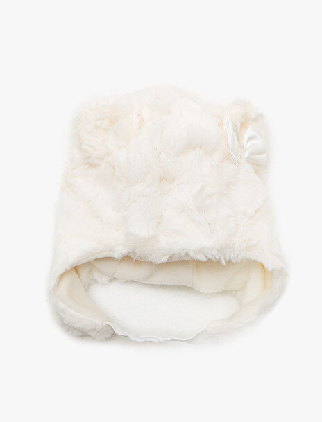 Koton Kız Çocuk Suni Kürk Detaylı Bere Koton Kız Çocuk Suni Kürk Detaylı Bere