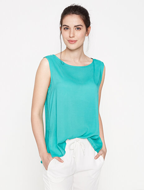 Koton Kadın Koton Plus Oyuk Yaka Stlet Koton Kadın Koton Plus Oyuk Yaka Stlet