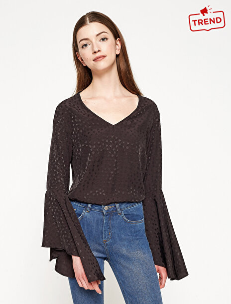 Koton Kadın Yarasa Kollu Bluz