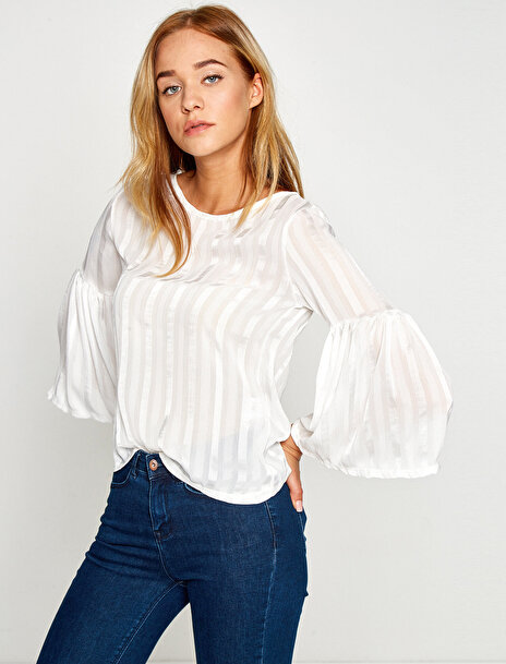 Koton Kadın Yarasa Kollu Bluz