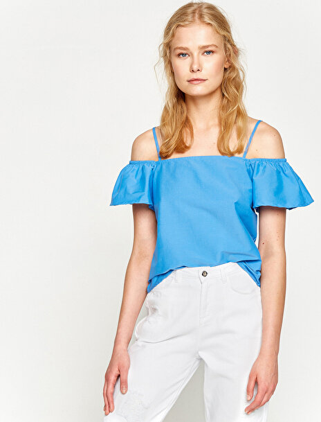 Koton Kadın Omzu Açık Bluz