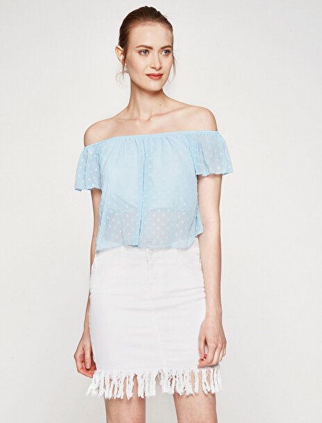 Koton Kadın Omzu Açık Bluz