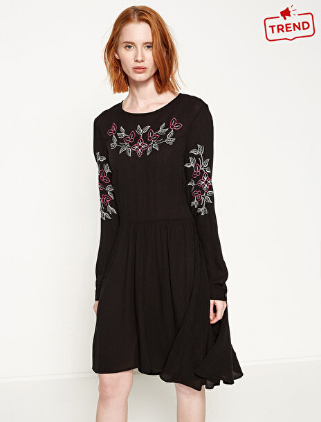 Koton Kadın Çiçekli Yazlık Elbise