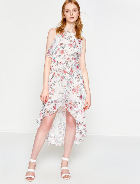 Koton Kadın Çiçekli Yazlık Elbise