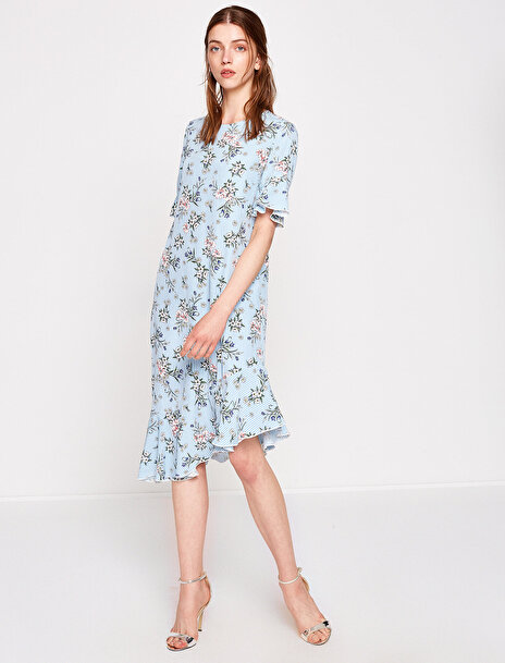 Koton Kadın Çiçekli Yazlık Elbise