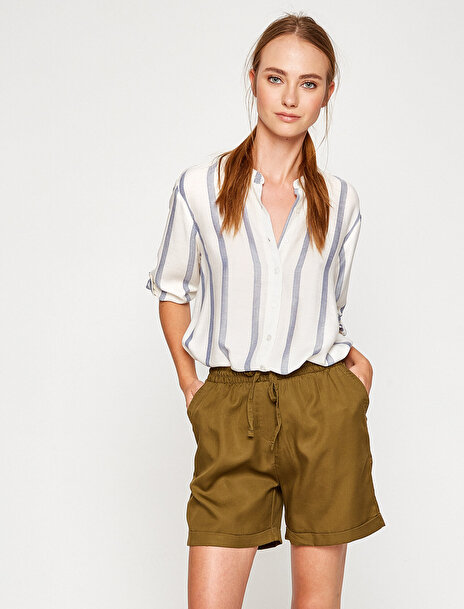 Koton Kadın Beli Bağlamalı Şort