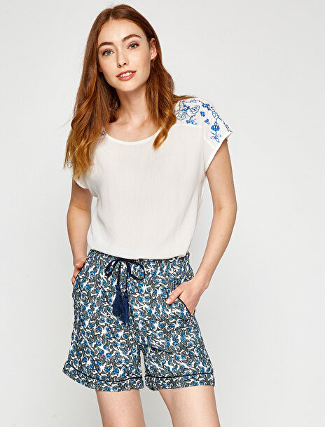 Koton Kadın Beli Bağlamalı Şort