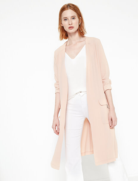 Koton Kadın Cep Detaylı Pardesü