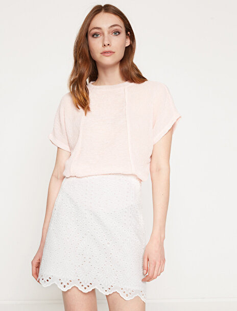 Koton Kadın Rahat Kesim Bluz Koton Kadın Rahat Kesim Bluz