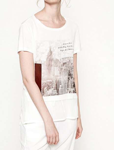 Koton Kadın Baskılı T-Shirt