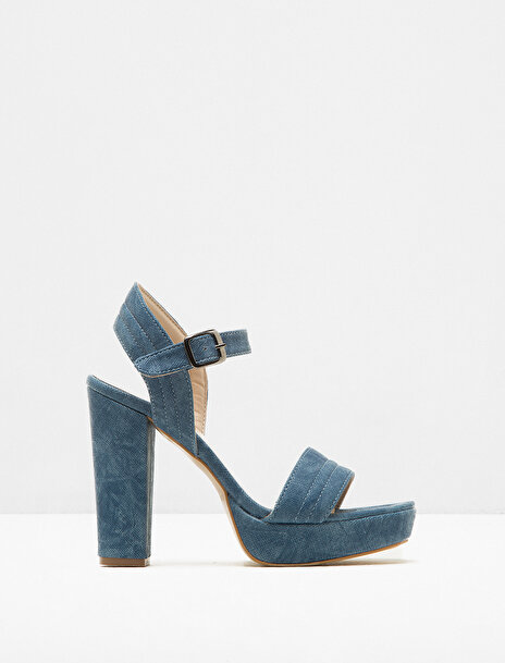 Koton Kadın Toka Detaylı Topuklu Ayakkabı Koton Kadın Toka Detaylı Topuklu Ayakkabı