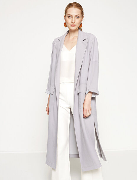 Koton Kadın Cep Detaylı Trenchcoat