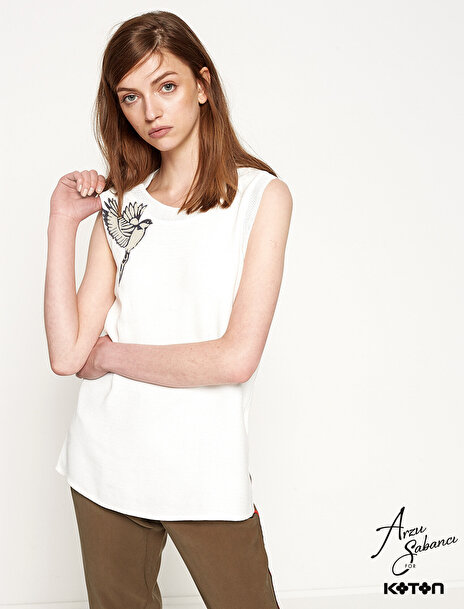 Koton Kadın Arzu Sabancı For Koton Bluz