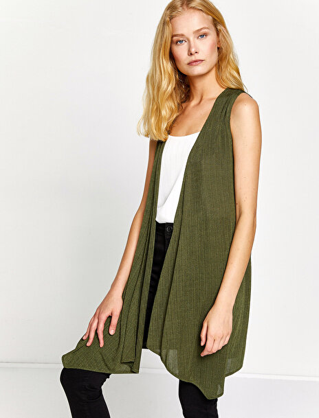 Koton Kadın Uzun Yelek