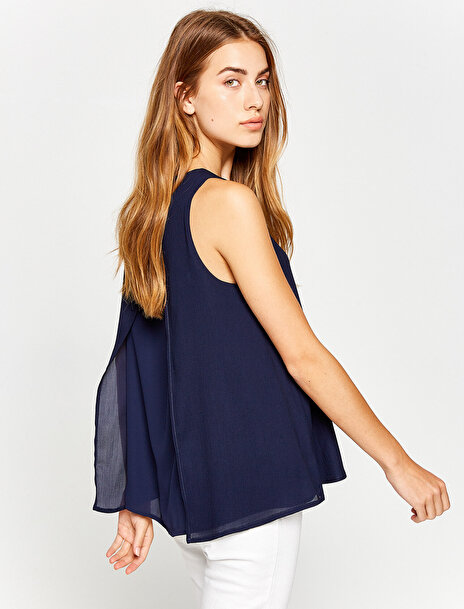 Koton Kadın Sırt Detaylı Bluz