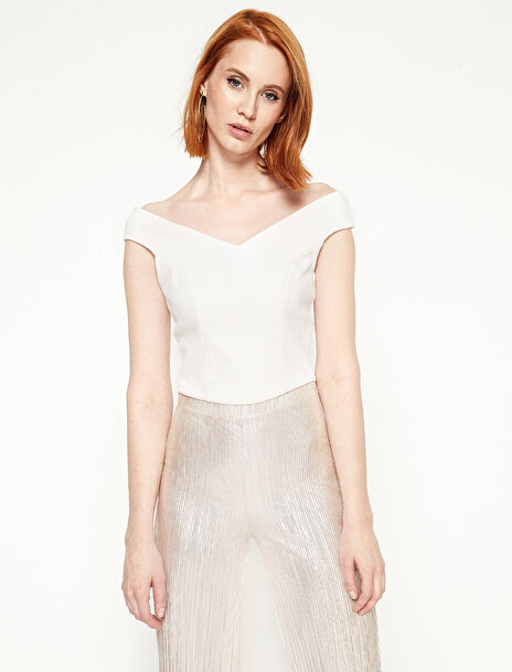 Koton Kadın Omzu Açık Bluz