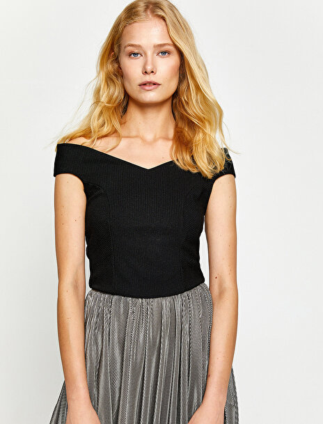 Koton Kadın Omzu Açık Bluz