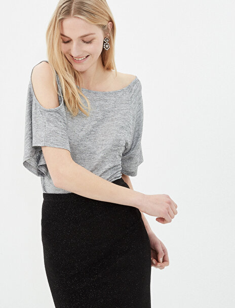 Koton Kadın Omzu Açık Bluz