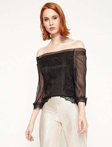 Koton Kadın Omzu Açık Bluz