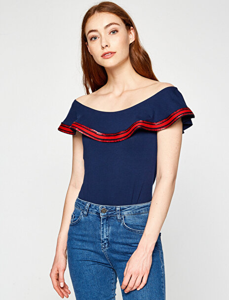 Koton Kadın Omzu Açık Bluz