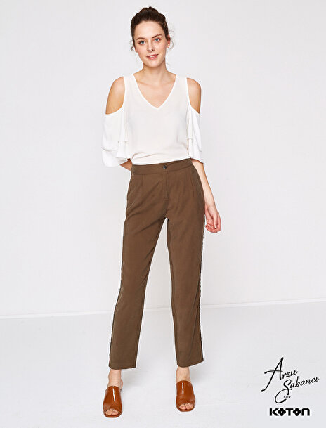 Koton Kadın Arzu Sabancı For Koton Pantolon