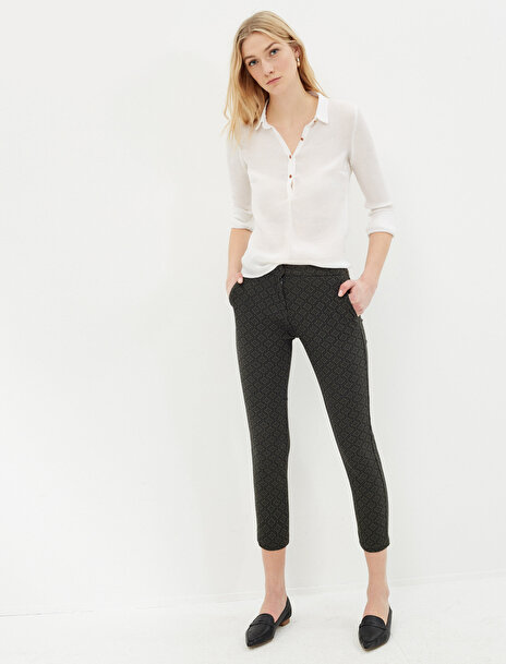 Koton Kadın Kısa Paça Pantolon