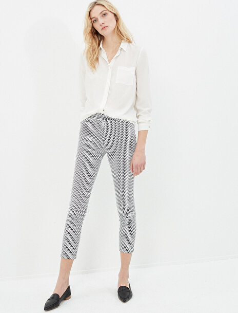 Koton Kadın Kısa Paça Pantolon