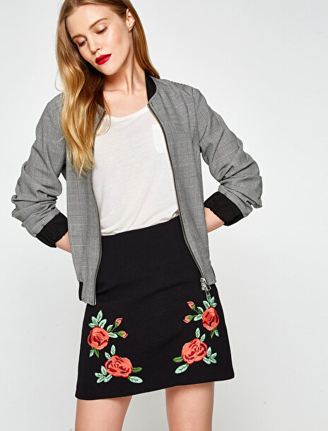 Koton Kadın Kareli Mont