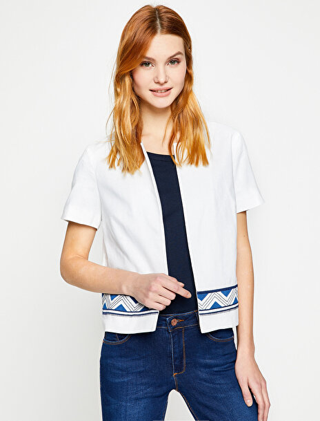 Koton Kadın Desenli Ceket