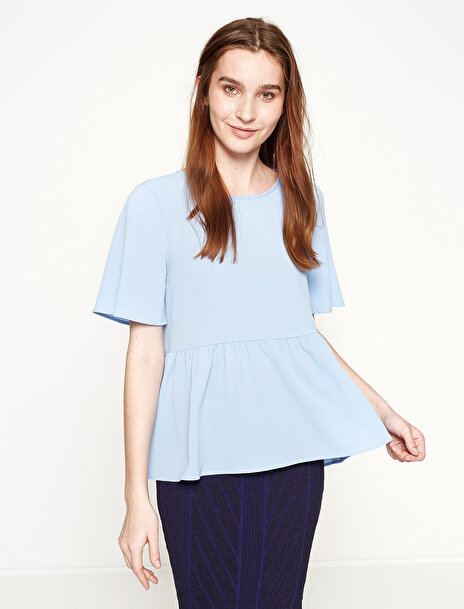 Koton Kadın Rahat Kesim Bluz Koton Kadın Rahat Kesim Bluz