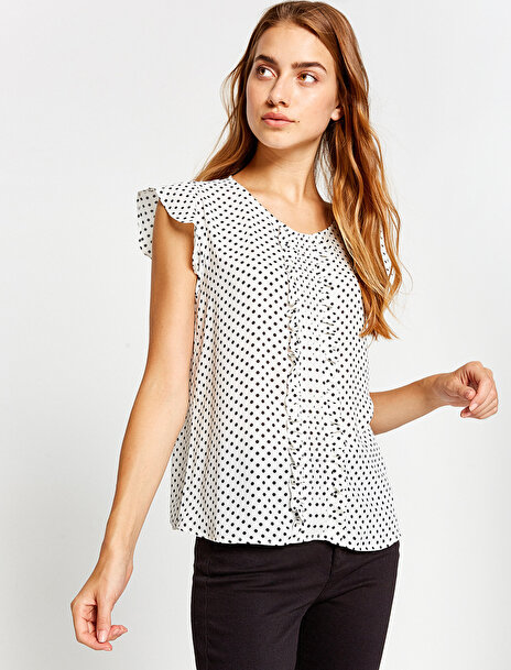 Koton Kadın Puantiyeli Bluz