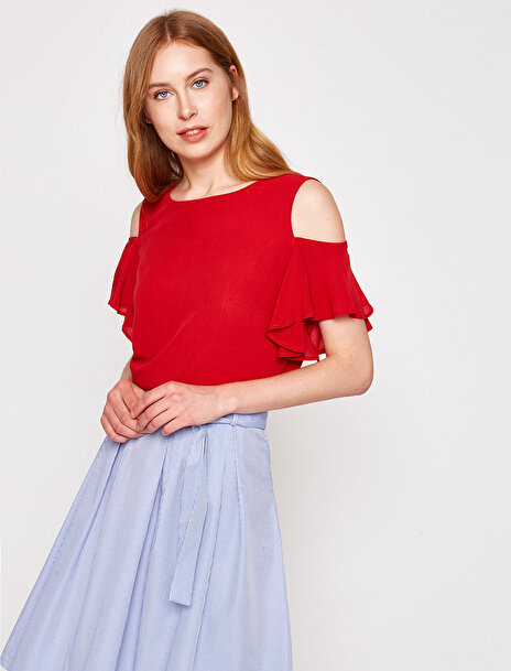 Koton Kadın Omzu Açık Bluz