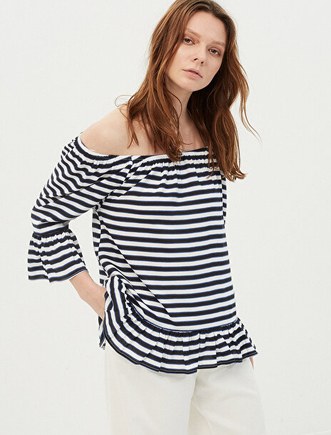 Koton Kadın Omzu Açık Bluz