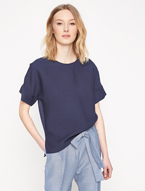 Koton Kadın Bisiklet Yaka Bluz