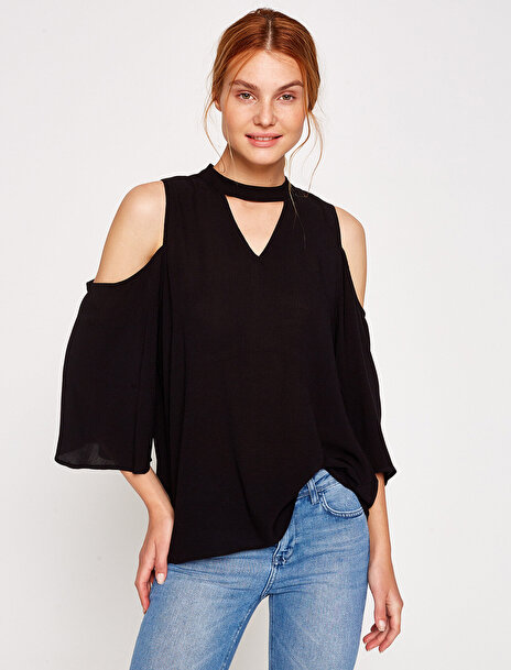 Koton Kadın Omzu Açık Bluz