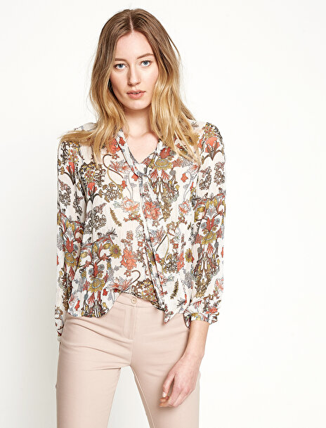 Koton Kadın Floral Bluz