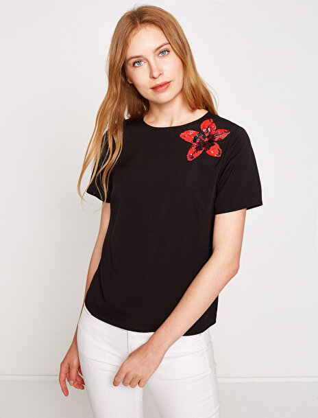 Koton Kadın İşlemeli Bluz