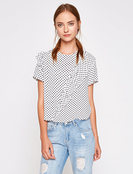 Koton Kadın Puantiyeli Bluz